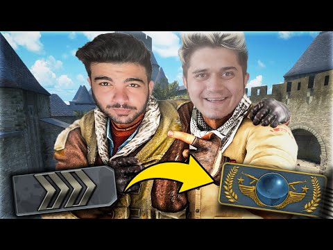 1 GÜNDE SİLVERDAN GLOBALE ÇIKIYORUZ !! - CS:GO
