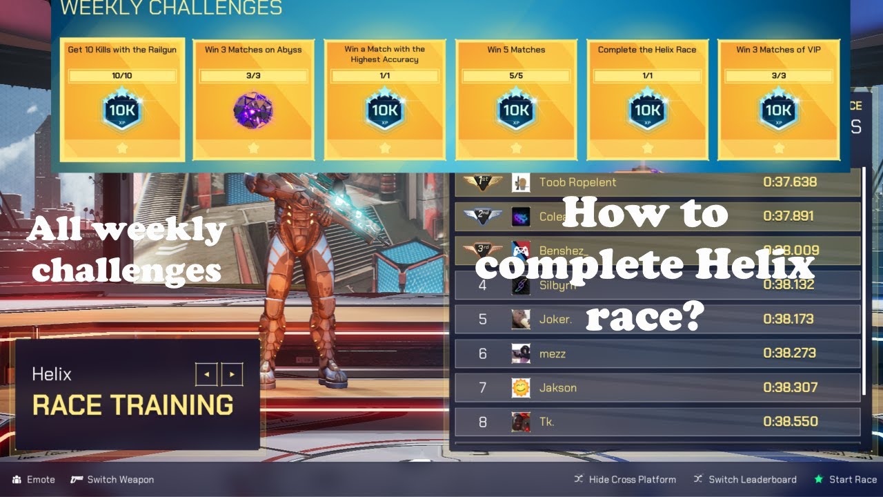 How to complete ALL weekly Challenges (1) - YouTube