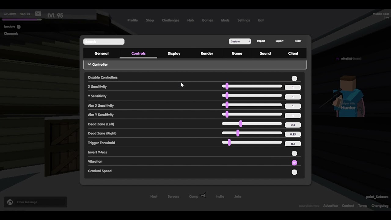 *BEST* krunker settings | may updated | krunker.io - YouTube