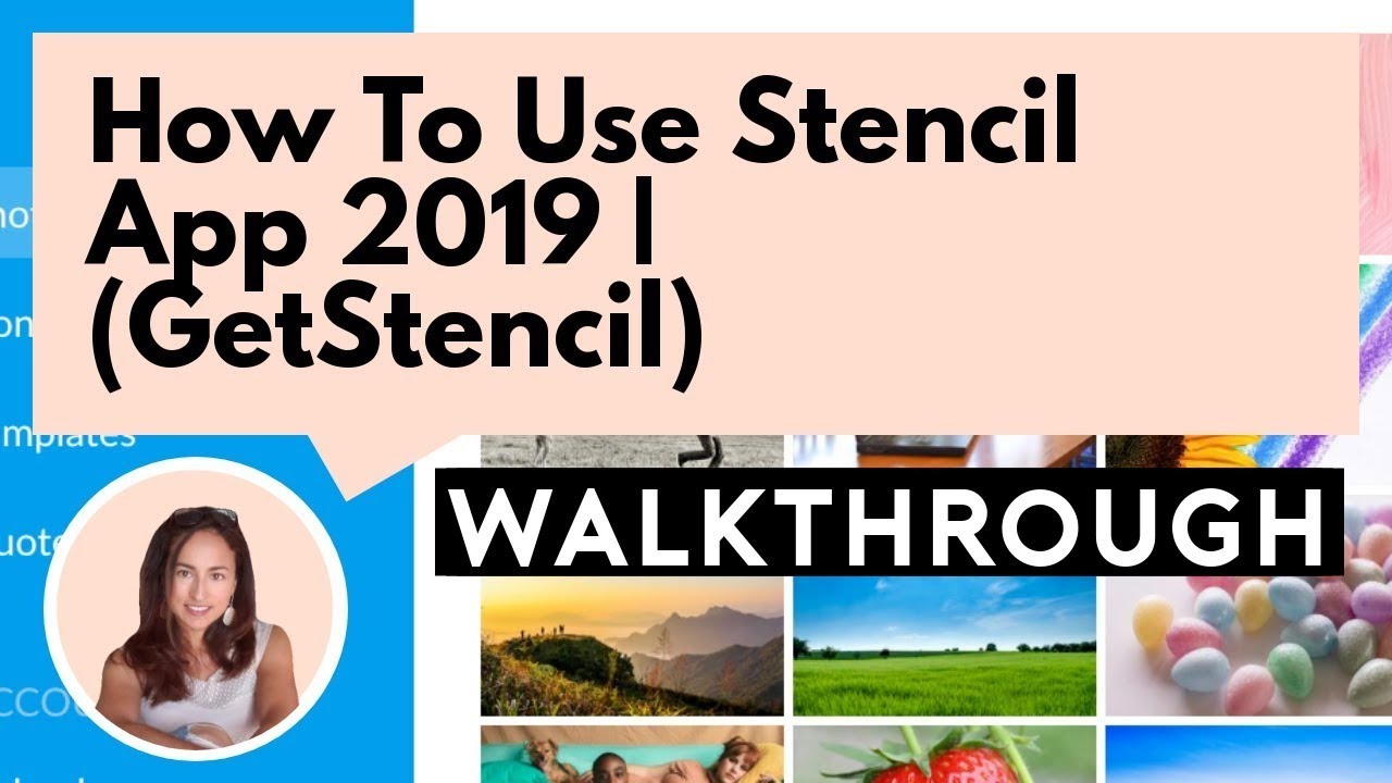 Stencil App How To Use It 2019 | GetStencil - YouTube