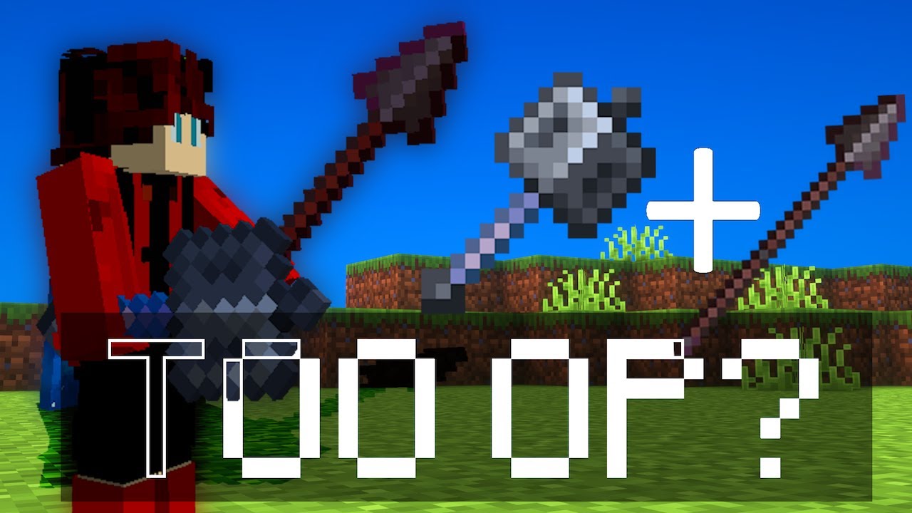 How to Use the Spear in Mace PvP! (Too OP) - YouTube