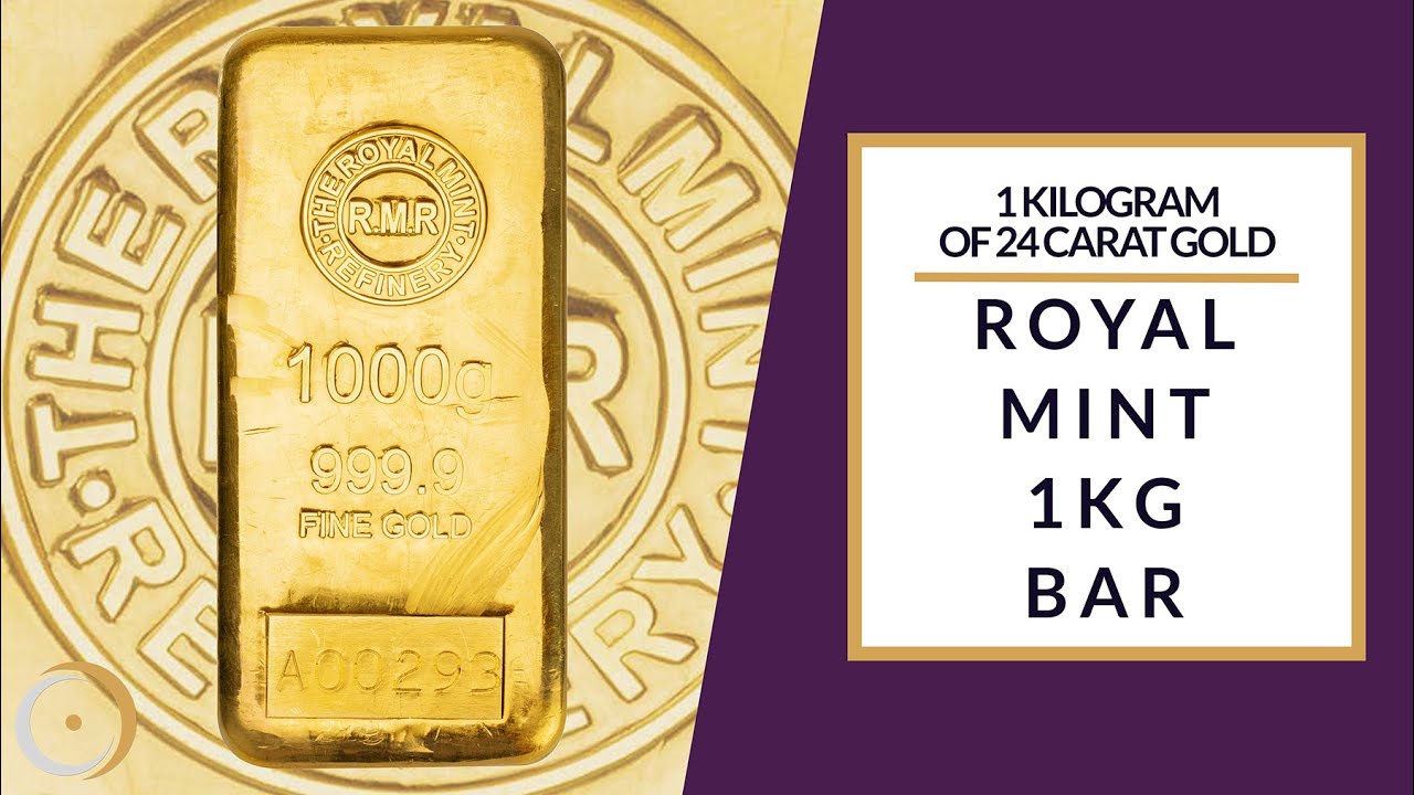 Royal Mint 1kg Gold Cast Bullion Bar - YouTube