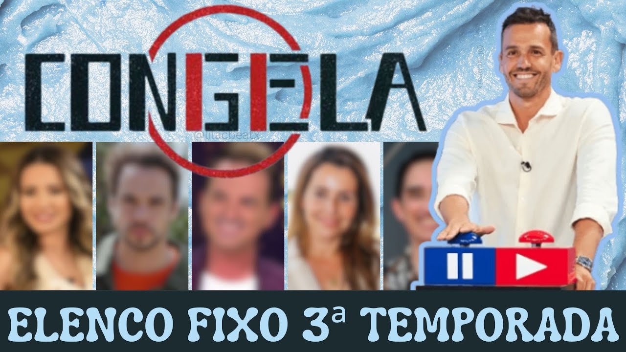 CONCORRENTES FIXOS da 3ª temporada - CONGELA (TVI) - YouTube
