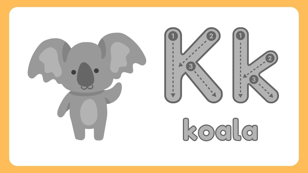 Letter K | Phonics and Letter Recognition with MamaPipiMe | Nursery ...