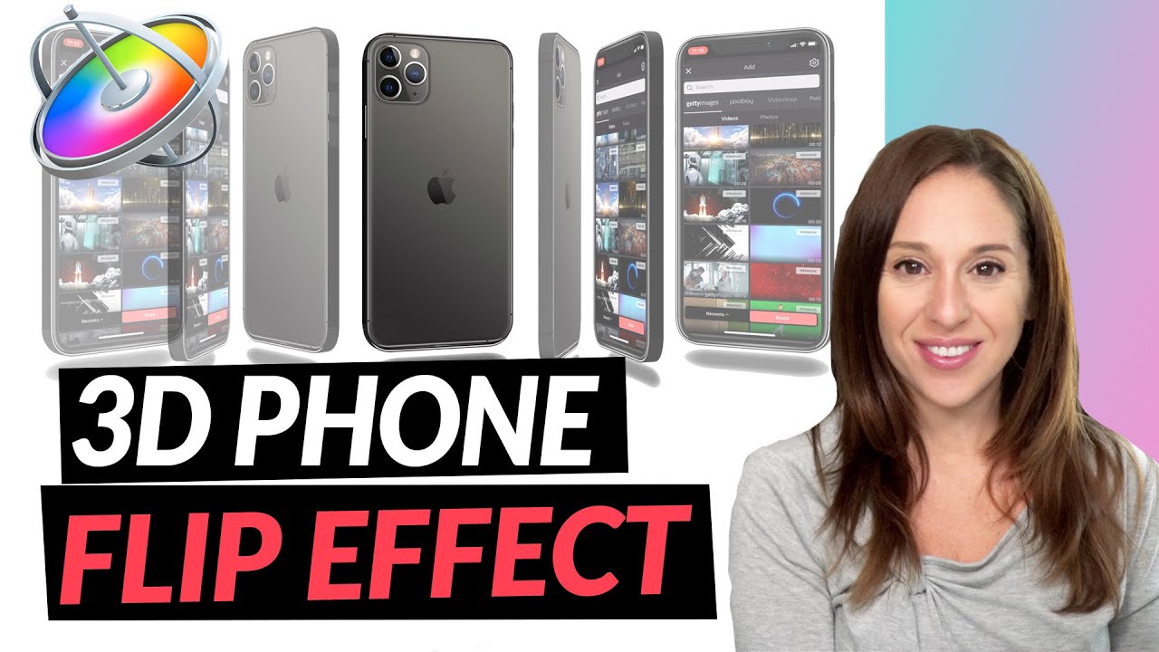 Apple Motion 3D Phone Effect Tutorial - YouTube