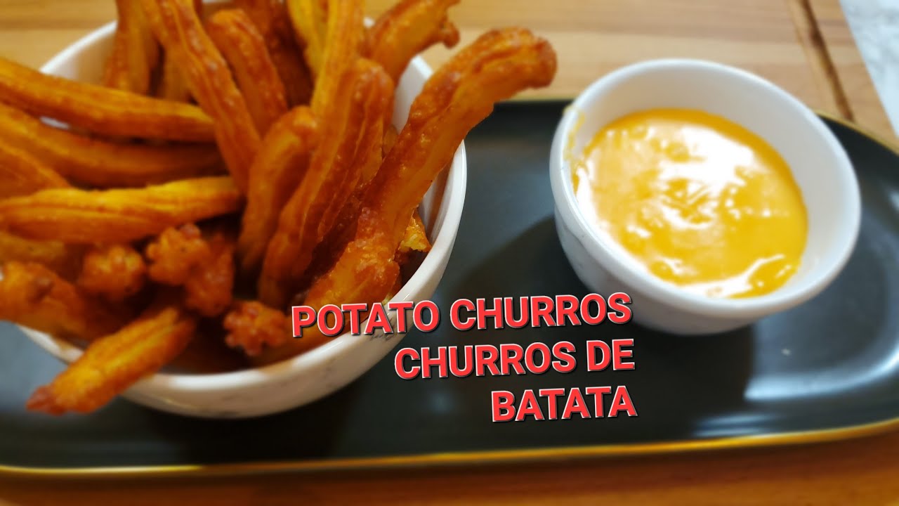 HOW TO MAKE A DELICIOUS POTATO CHURROS / COMO FAZER UM DELICIOSO ...