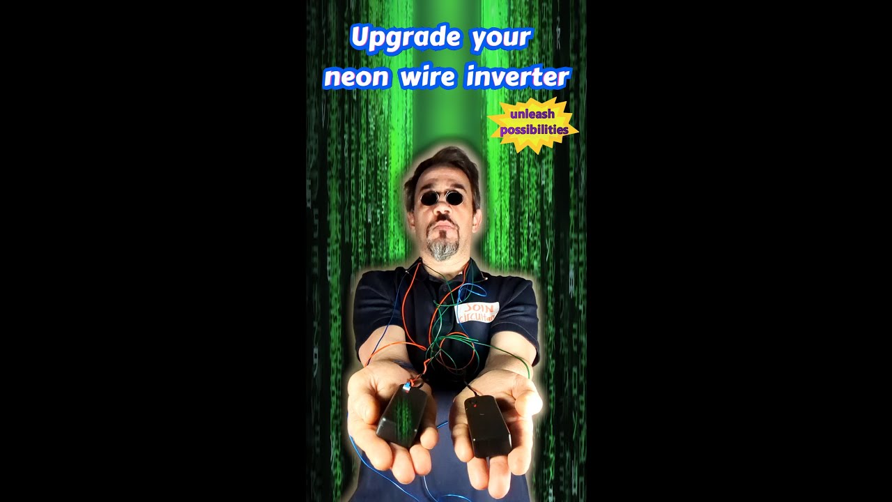 EL wire inverter upgrade for stunning illumination projects! - YouTube