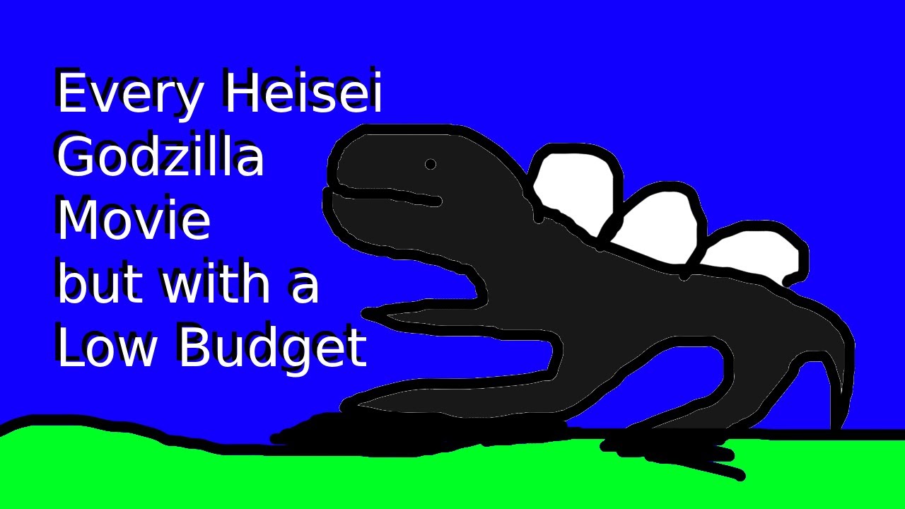 Every Heisei Godzilla Movie In Low Budget - YouTube