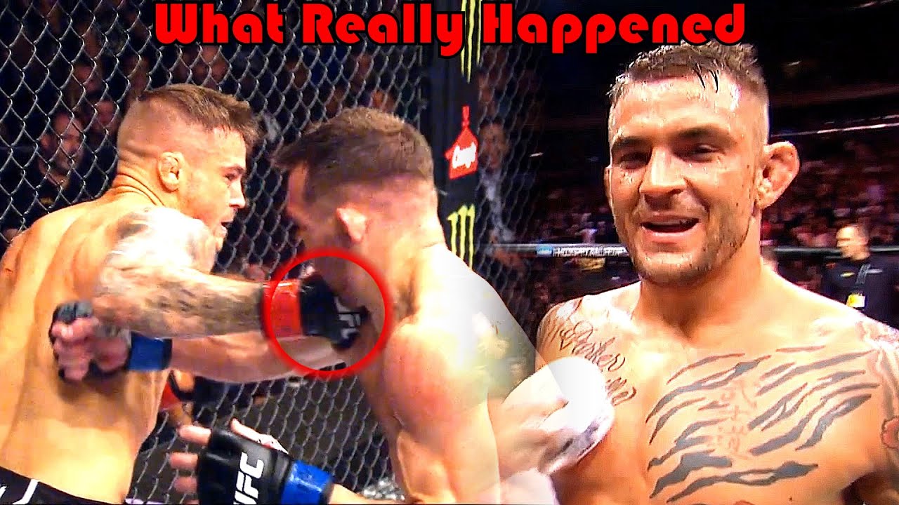 WILD!!! What Really Happened (Dustin Poirier vs Michael Chandler) - YouTube