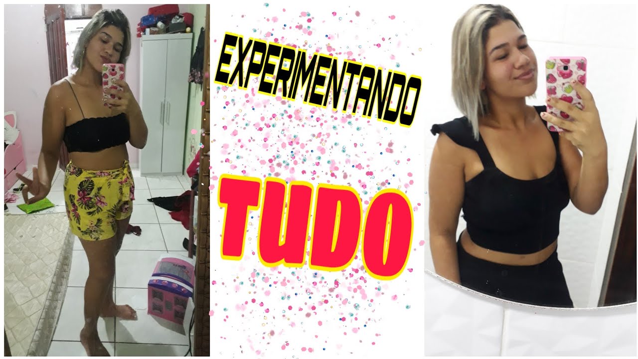 Experimentando Minhas Roupas ♡ Youtube