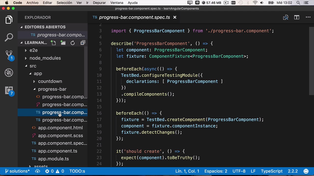 3 - Tu primer componente en Angular - YouTube