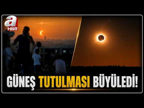 27 Yıl Sonra Güneş Tutulması! | A Haber