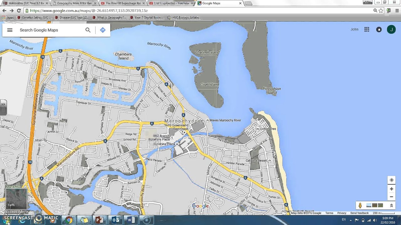 SJC Humanities - Annotated Map Cotton Tree - YouTube