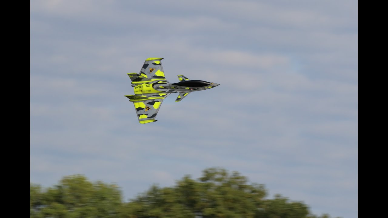 SAB M138 Lizard 120mm EDF Maiden Flight - YouTube