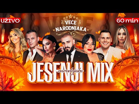 🎶 JESENJI MIX NARODNJAKA - 60 MIN - UZIVO - ★ VECE NARODNJAKA ★ 2025 🎶