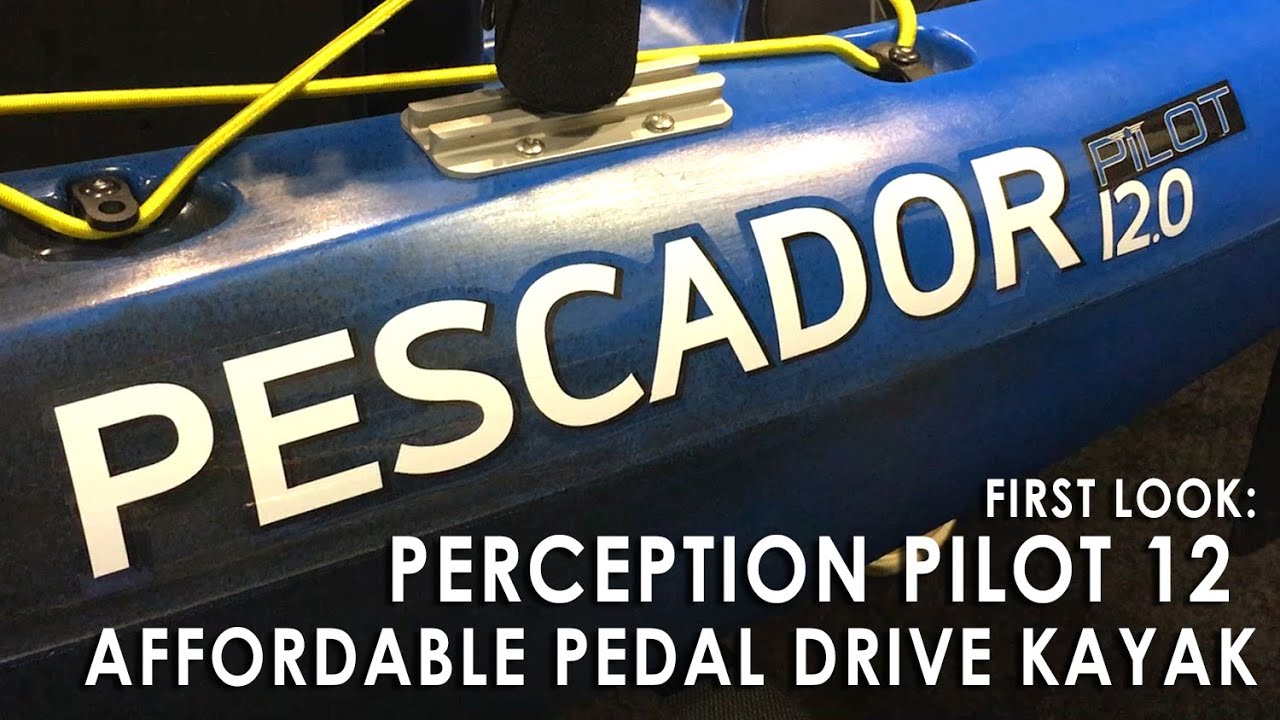 Perception Pilot 12 Affordable Pedal Drive Kayak - ICAST 2016 | Field ...
