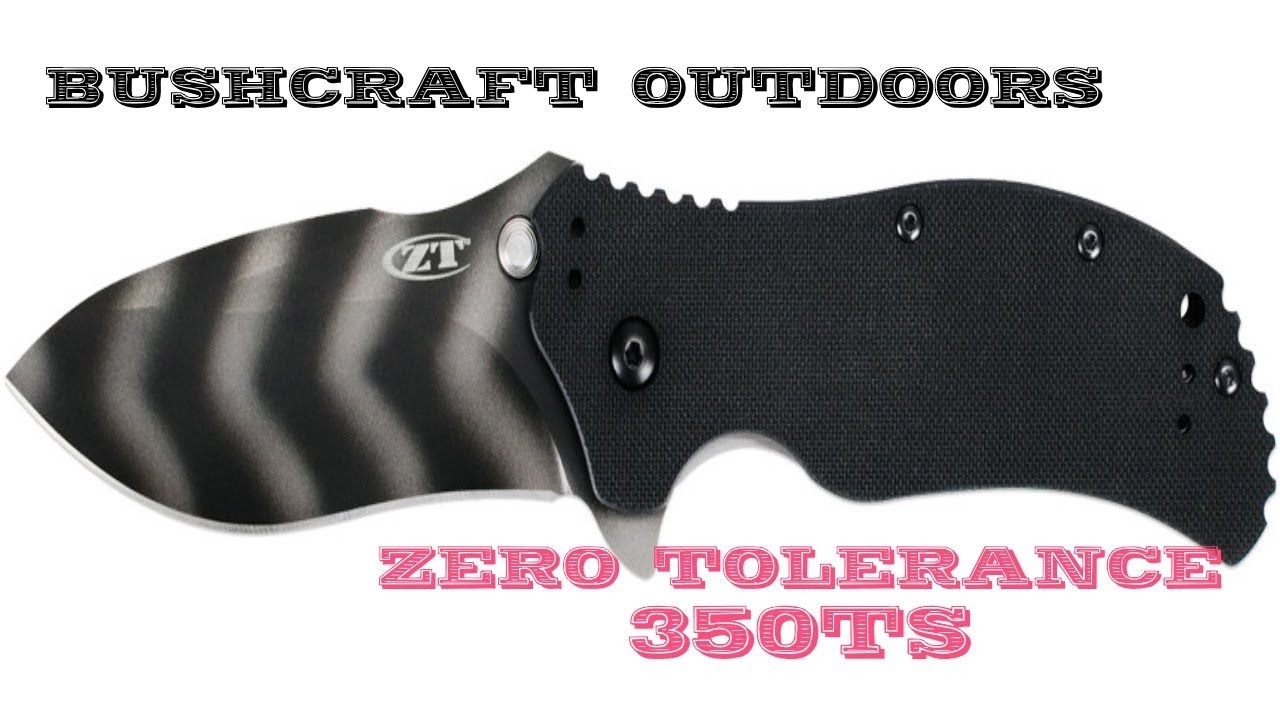 ZERO TOLERANCE 350TS KNIFE REVIEW - YouTube