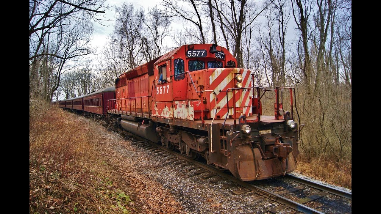 New Hope and Ivyland Railroad: A Canadian Invasion - YouTube