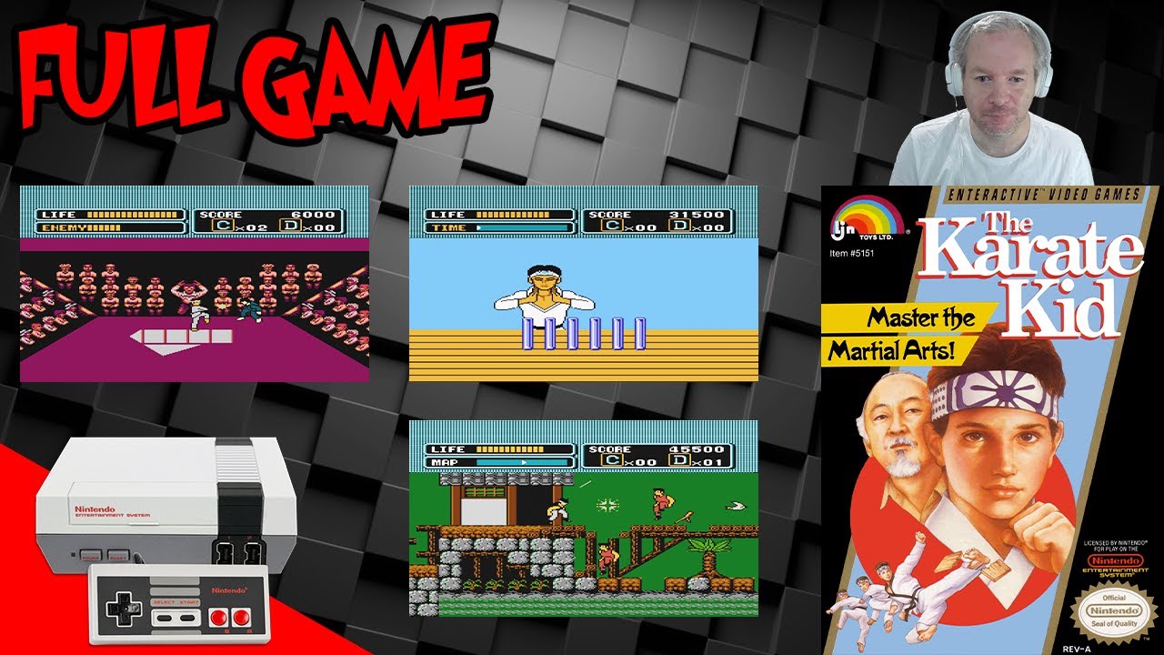 The Karate Kid - Nintendo Nes Longplay With Xenogear99 [FULL GAME] [4K ...