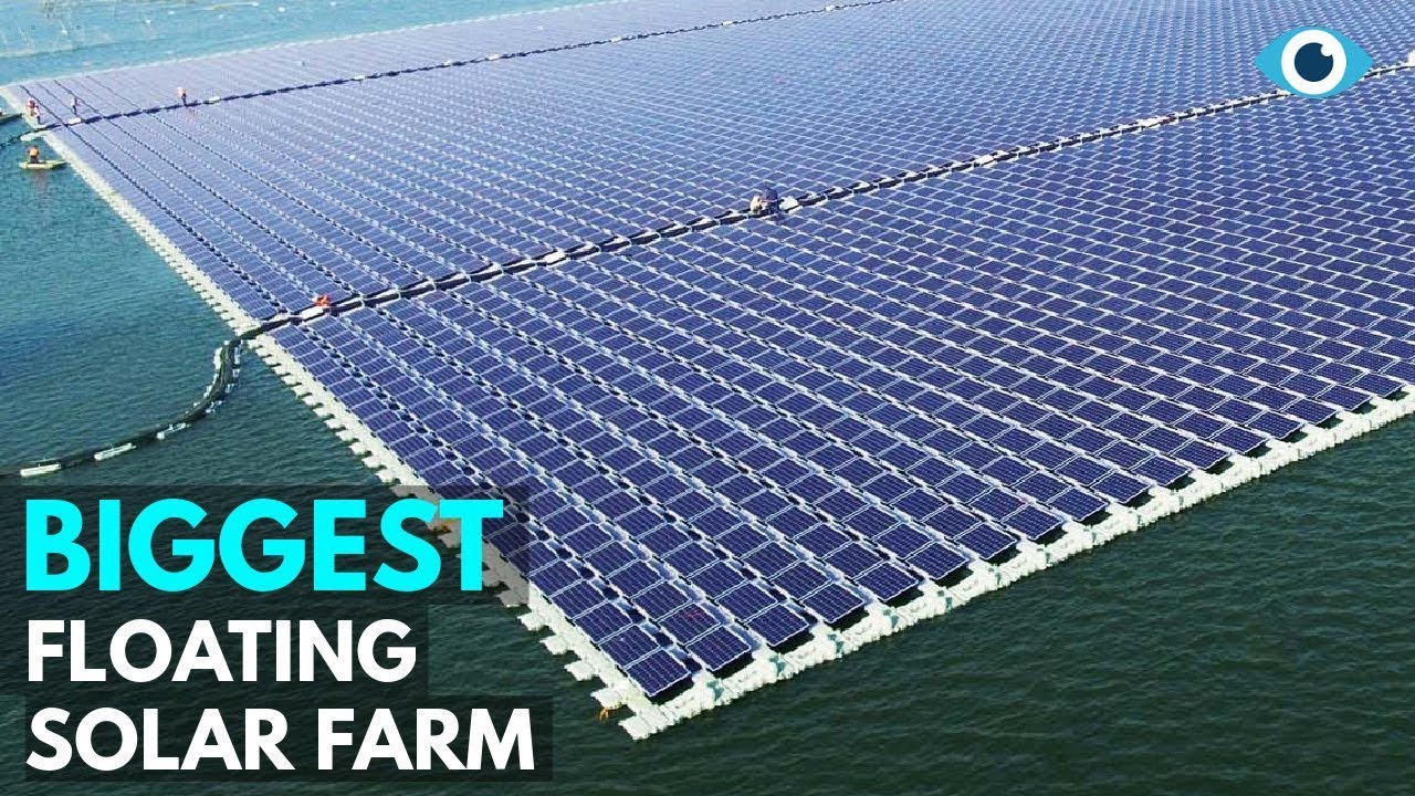 World’s Biggest Floating Solar Farm Worth $2 Billion - YouTube