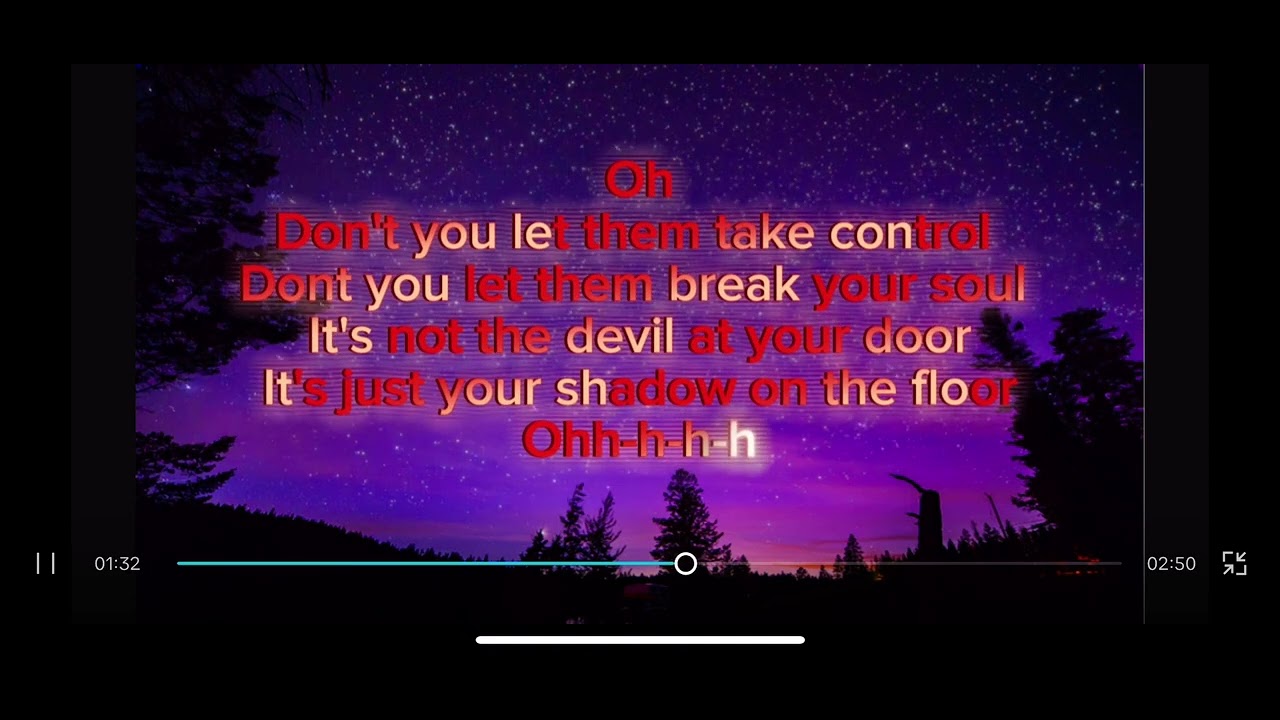 Shadow by livingston lyrics - YouTube