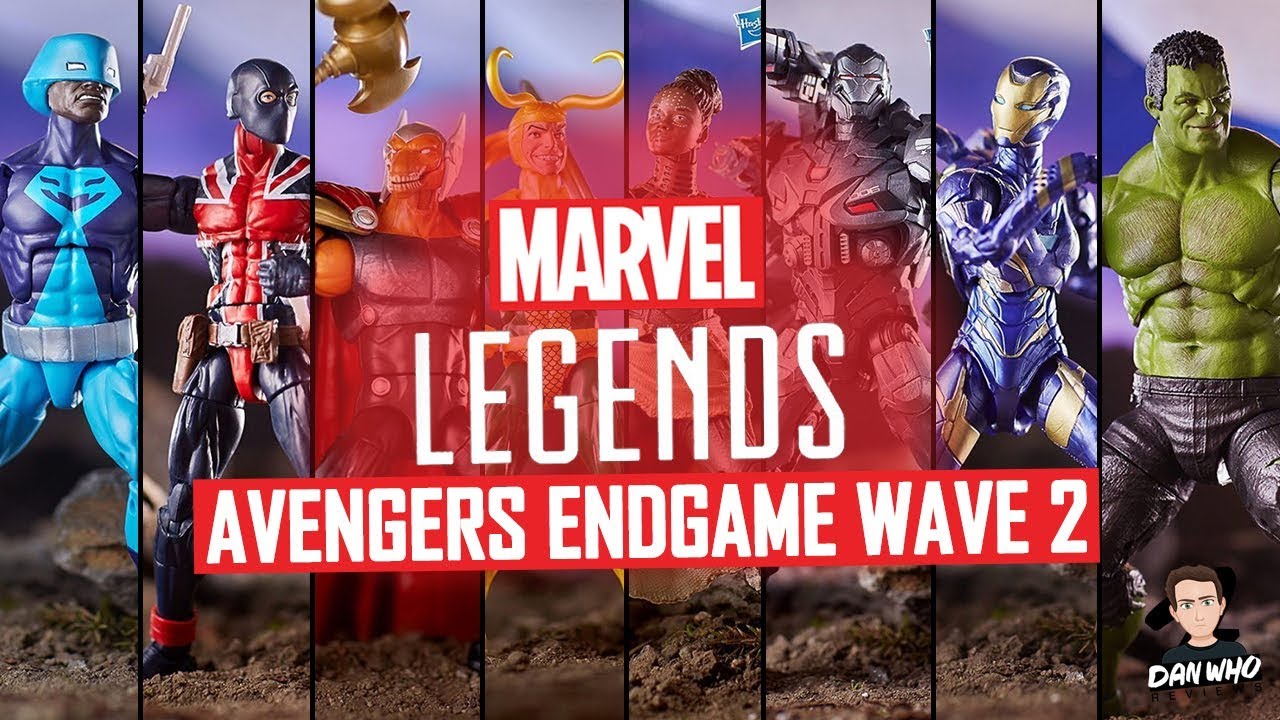 Avengers Endgame Wave 2 Marvel Legends Revealed - YouTube