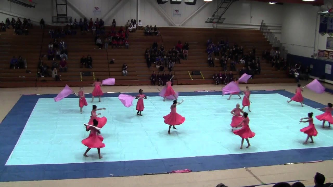 Vista High School, Varsity, Color Guard 2014-02-22 - YouTube