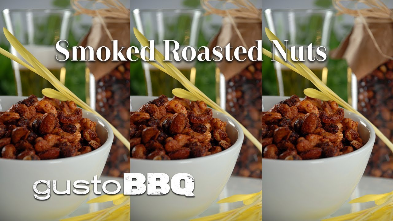 Spicy Smoked Roasted BBQ Nuts - YouTube