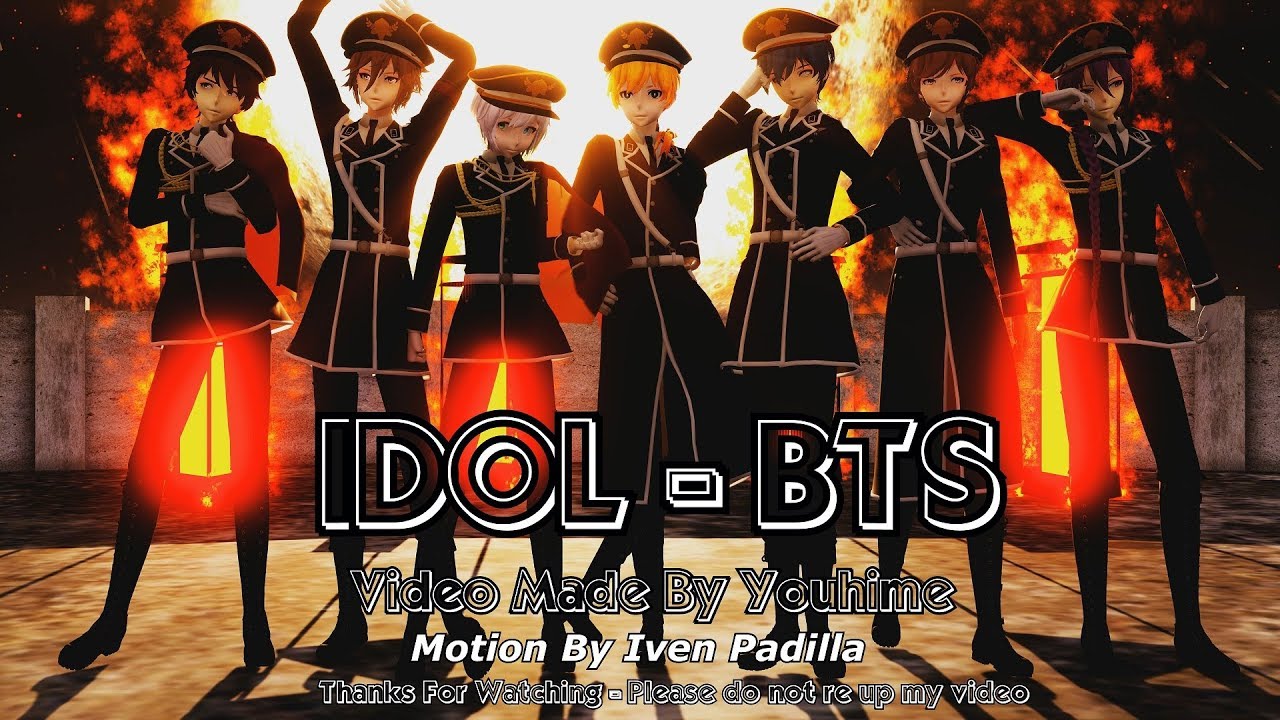 [MMD] Idol - BTS [Special thanks for 1000 subs] - YouTube