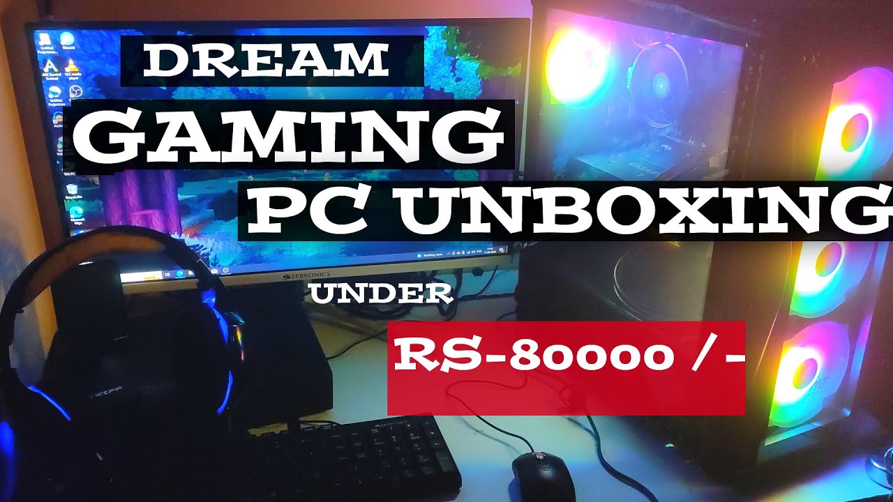 Rs 80,000 Full PC UNBOXING | 80k full Gaming PC | 80K gaming Pc | #AKK ...