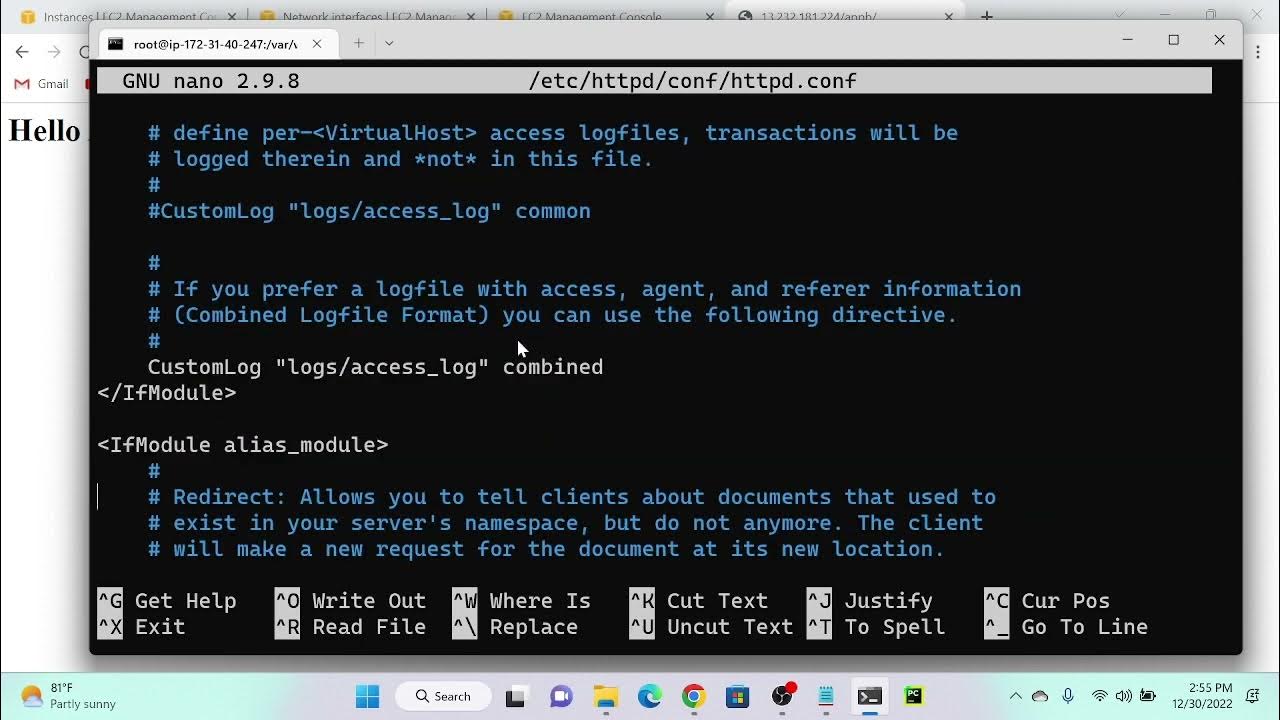 Method-1-Apache VirtualHost | Deploy Multiple Application on Same Server - YouTube