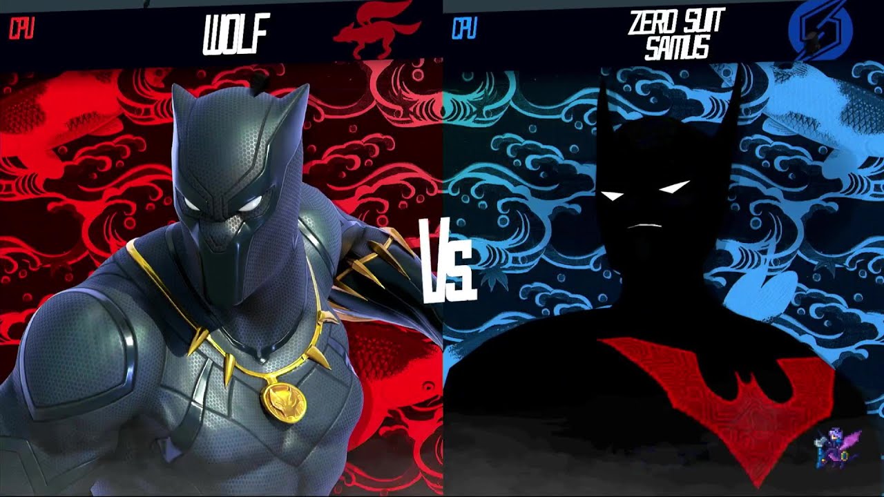 Black Panther Vs Batman Beyond - Super Smash Bros Mods - YouTube