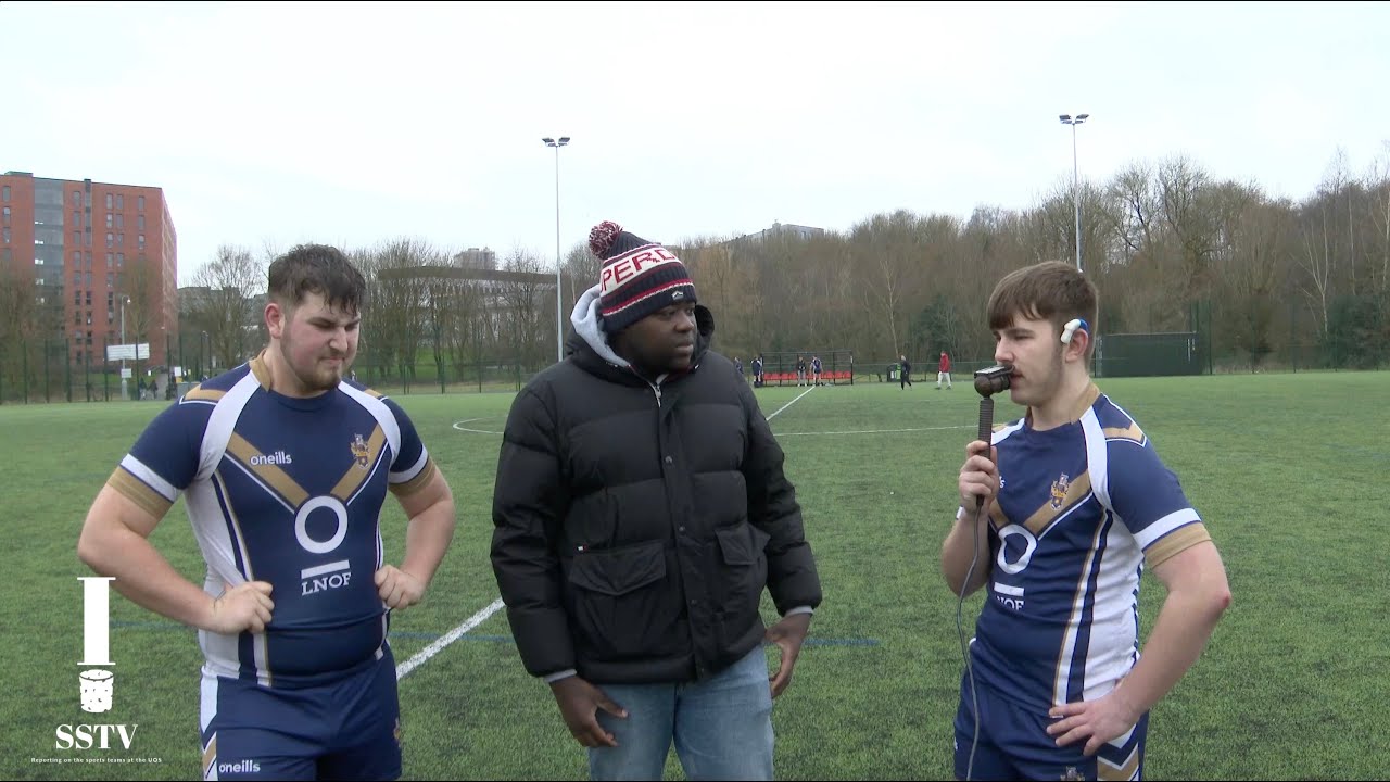 University Rugby League: Salford vs Chester [Salford Interview] - YouTube