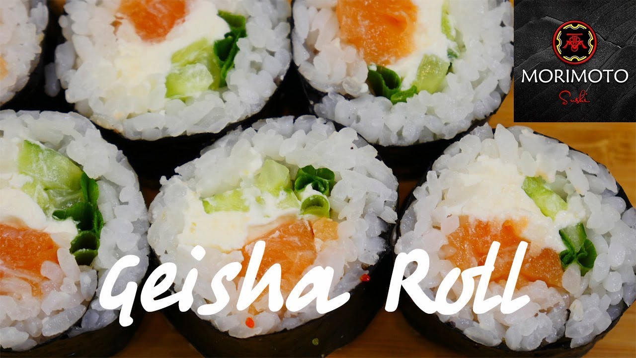 Обзор Geisha Roll заведение Morimoto! Суховато ) - YouTube