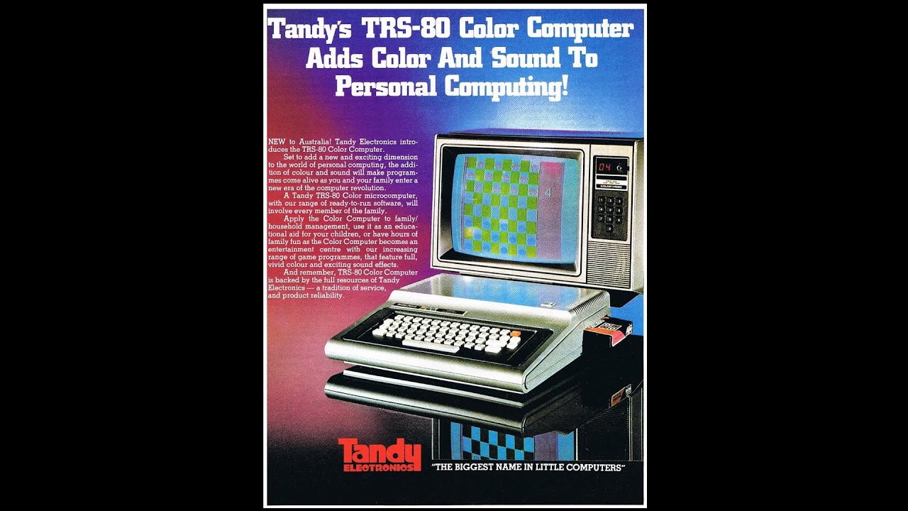 1981 Tandy Electronics - Tandy TRS-80 COCO (Color) Computer Brochure ...