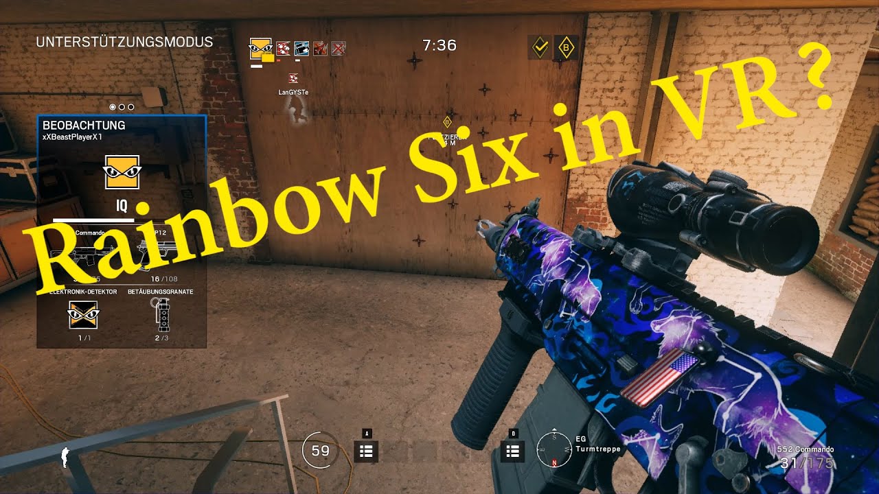 VR now for Rainbow Six - R6S Lolz #5 - YouTube