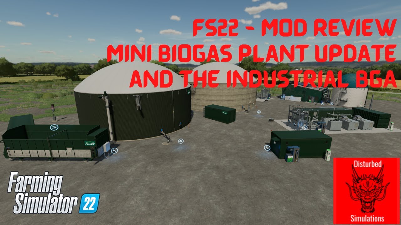 FS22 - Mini BGA update and Industrial BGA - YouTube
