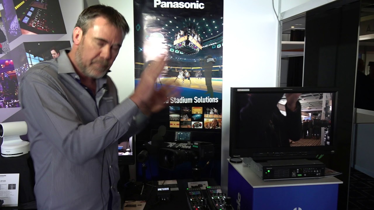ABE2018 Panasonic AK-UC4000 4K Studio System Camera - YouTube