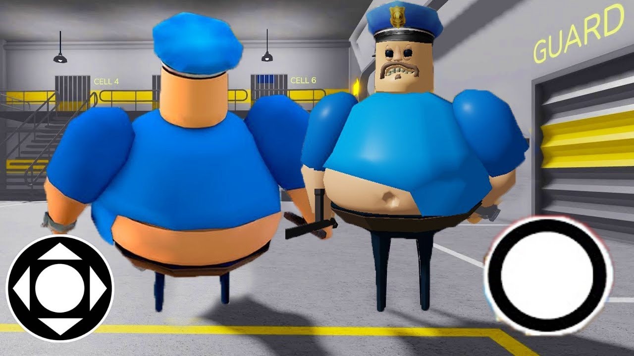 Escaping from - BARRY'S PRISON RUN! And BECAME a BARRY COP OBBY - YouTube