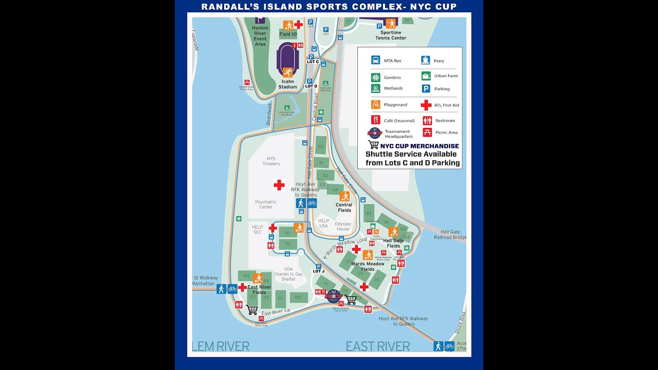 Biking to Randall's Island from Manhattan (UES) - YouTube