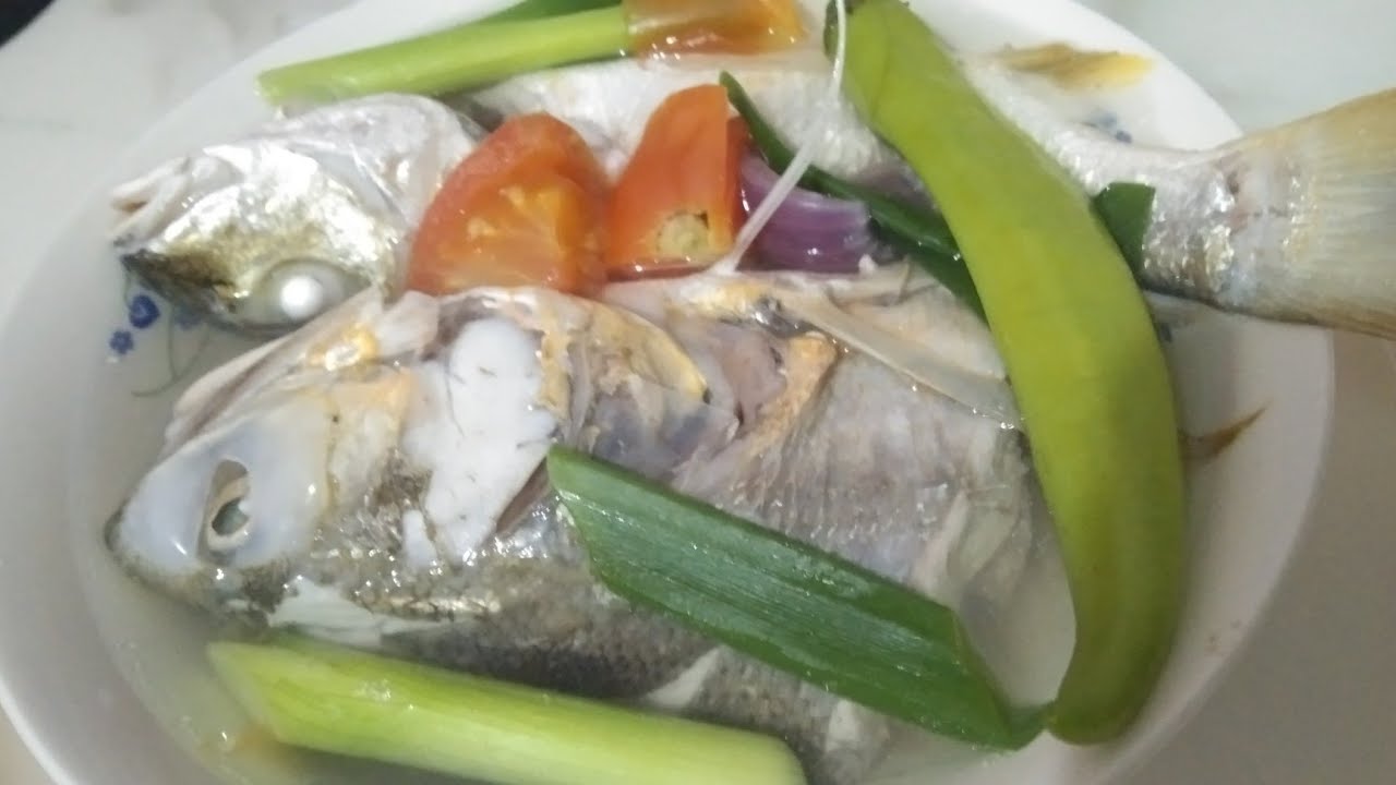 Sinabawang #pugaw #fish ang tanghalian namin - YouTube