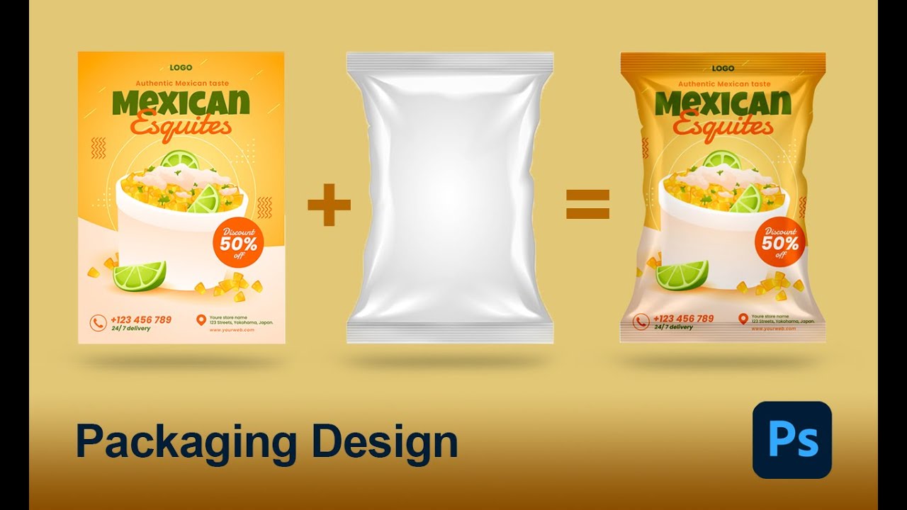 Photoshop Packaging Design Tutorial | Tips for Creating Custom ...