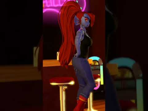 Undyne striptise