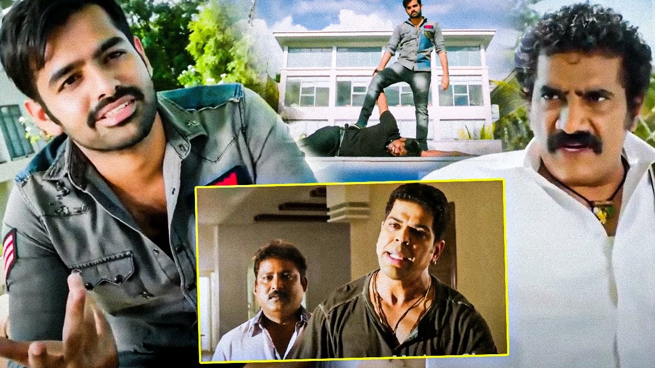 Hyper Movie Ram Pothineni Mass Warning To Rao Ramesh Scene || Latest ...