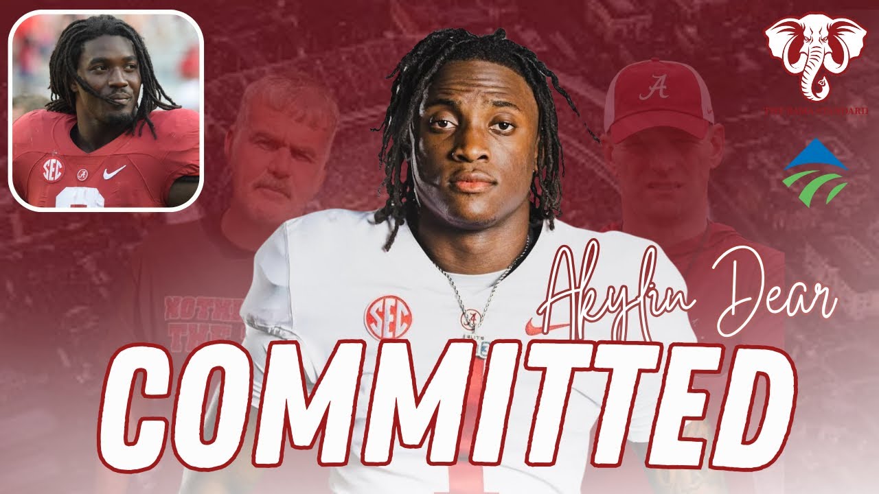 No. 2 Overall RB Akylin Dear COMMITS to Alabama | Bo Scarbrough’s ...