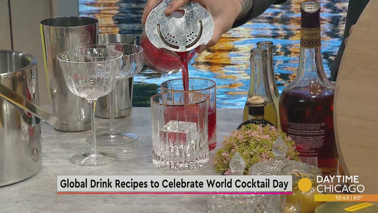 Global Drink Recipes to Celebrate World Cocktail Day - YouTube