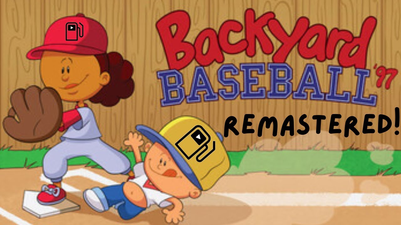 Backyard Baseball 97 REMASTERED Gameplay FULL GAME!! - YouTube