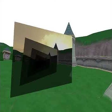 OpenGL framebuffer mirroring effect - YouTube
