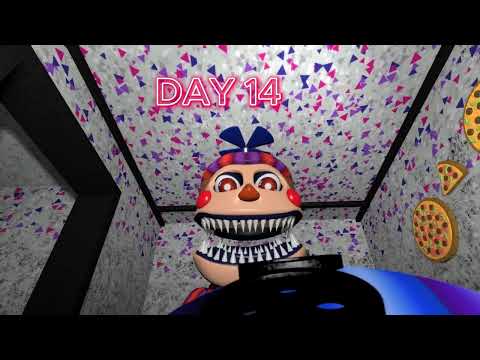 FNAF NIGHTMARE BB HUNTS DOWN BALLOON BOY AND JJ