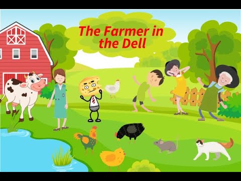 The Farmer in the Dell || Animated Nursery Rhyme Video